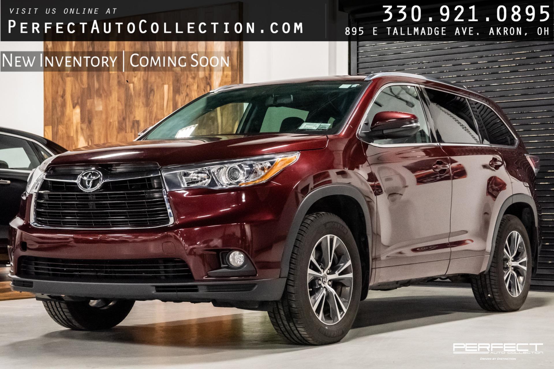 Used 2016 Toyota Highlander XLE For Sale (Sold) | Perfect Auto ...