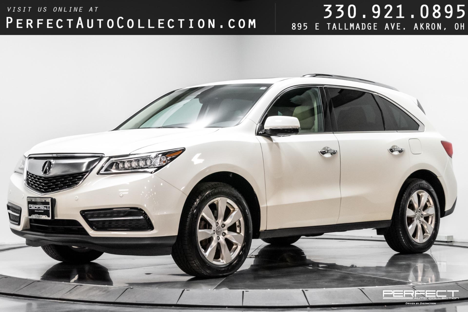 2016 Acura Mdx White Driver Front Fender