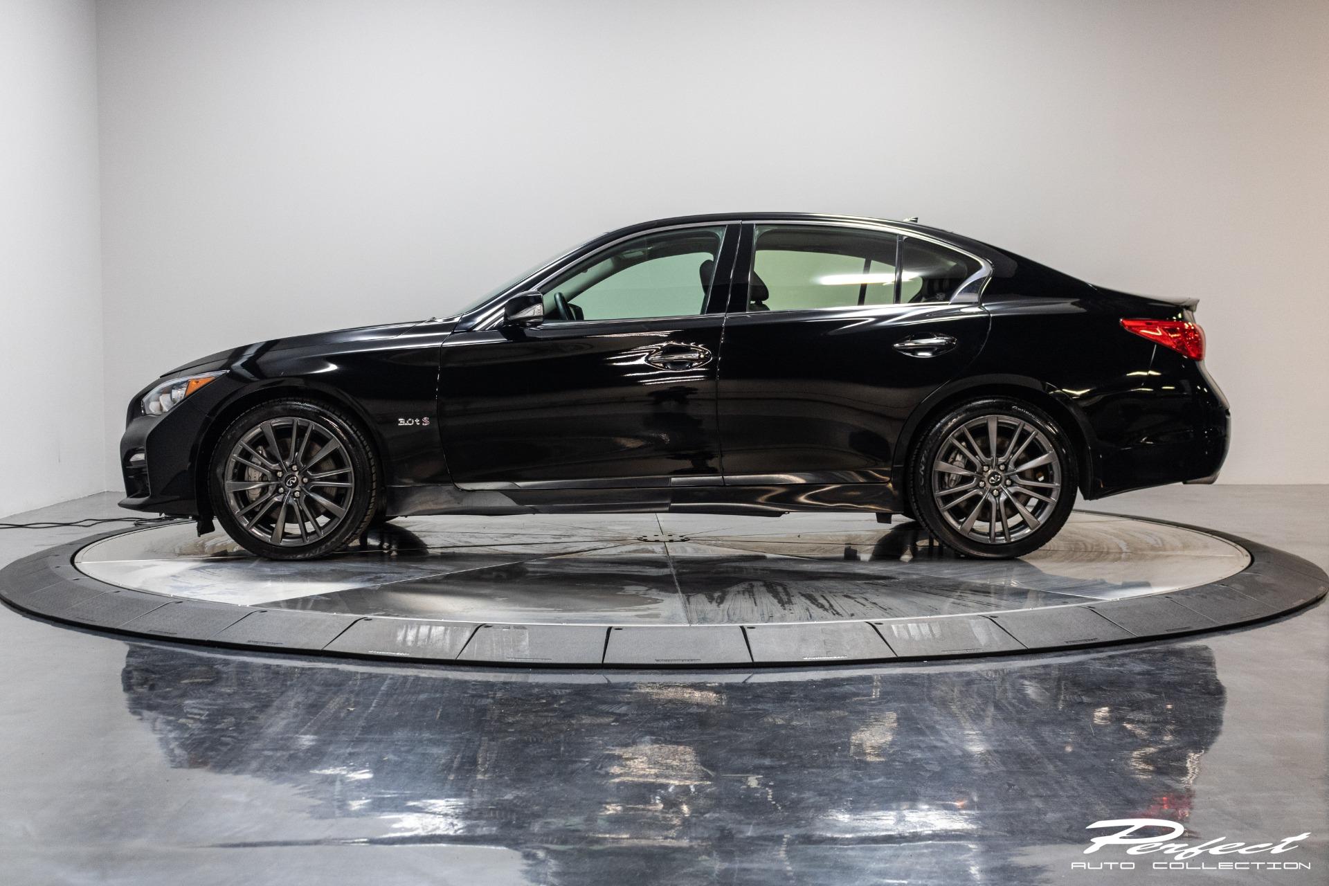 Used 2016 INFINITI Q50 Red Sport 400 For Sale ($22,993) | Perfect Auto ...