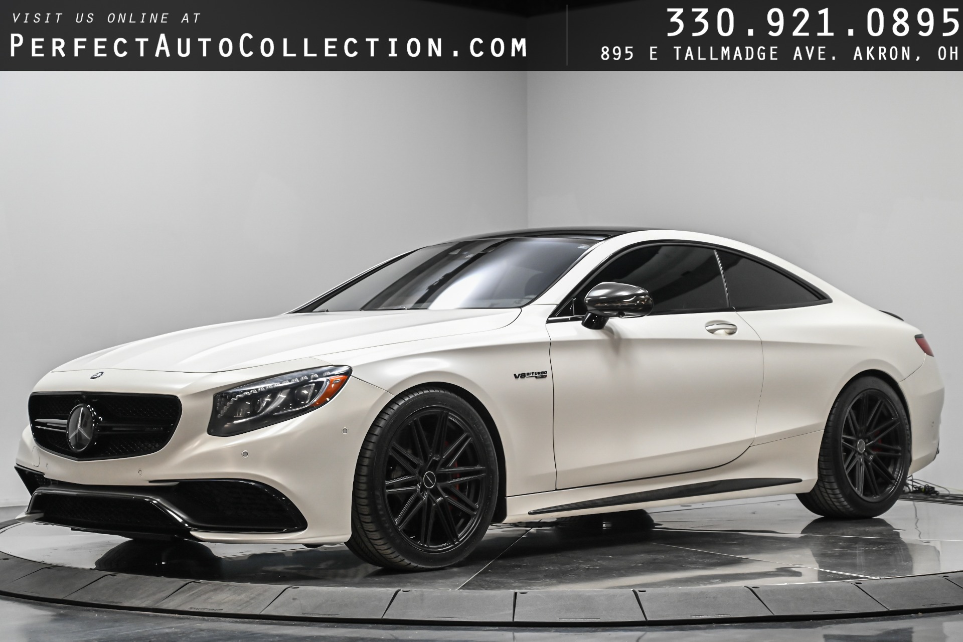 Used 2016 Mercedes Benz S Class S 63 AMG 4MATIC For Sale Sold Perfect Auto Collection Stock GA012420