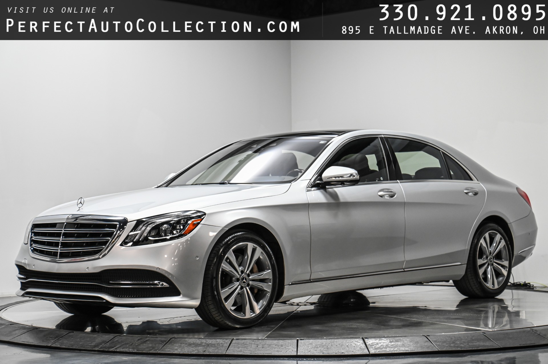 Used 2018 Mercedes Benz S Class S 450 4MATIC For Sale Sold Perfect Auto Collection Stock JA418389