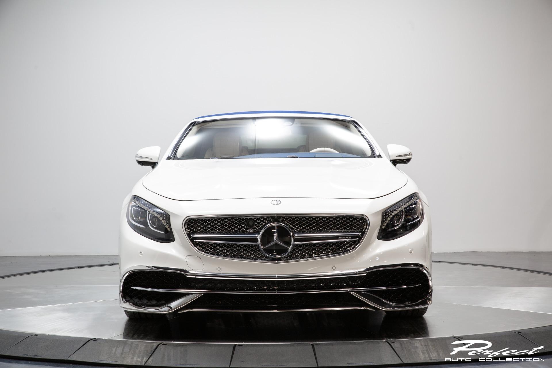 Used 2017 Mercedes-Benz S-Class Maybach S 650 Cabriolet For Sale ...