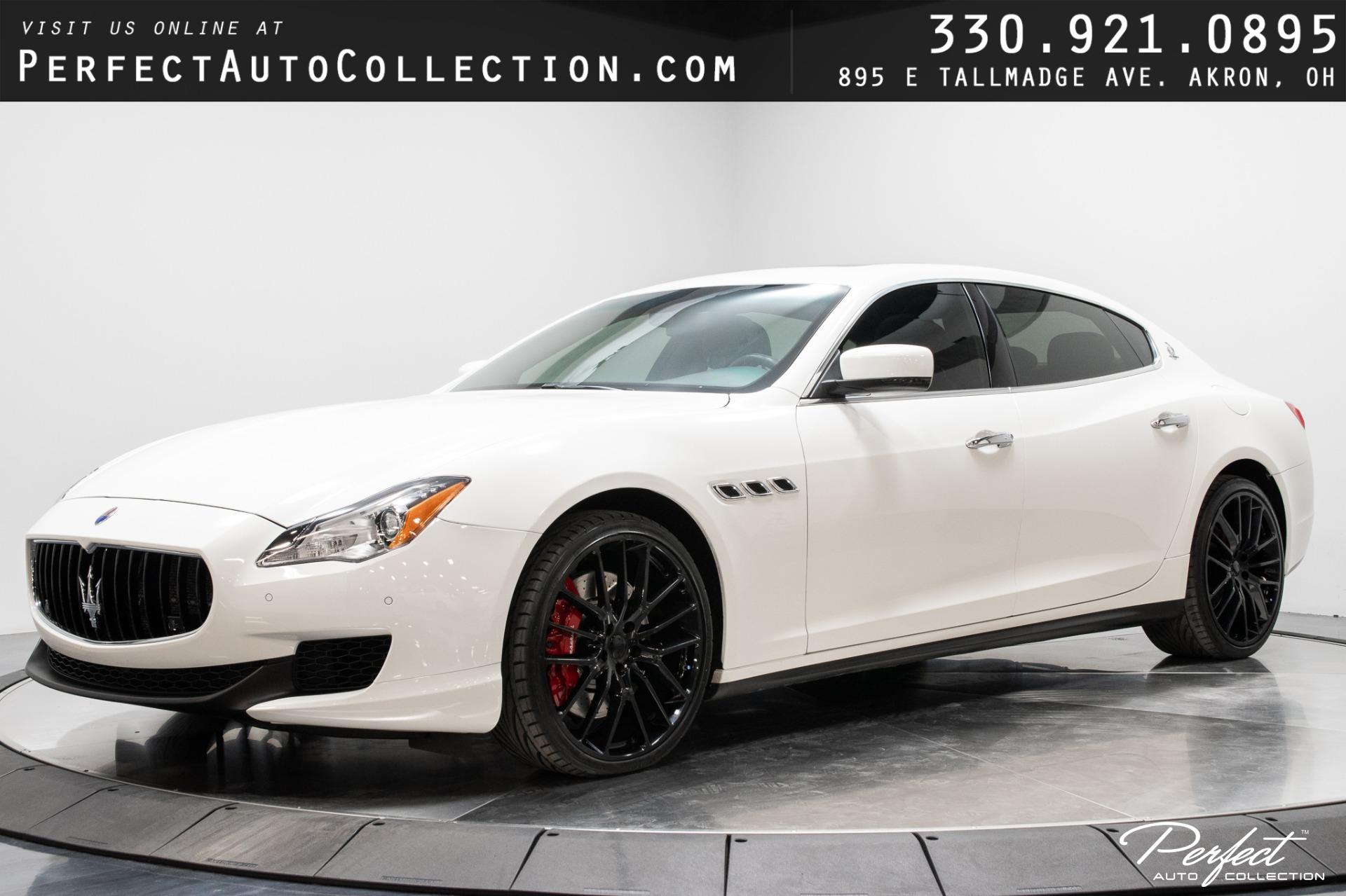 White Maserati 4 Door